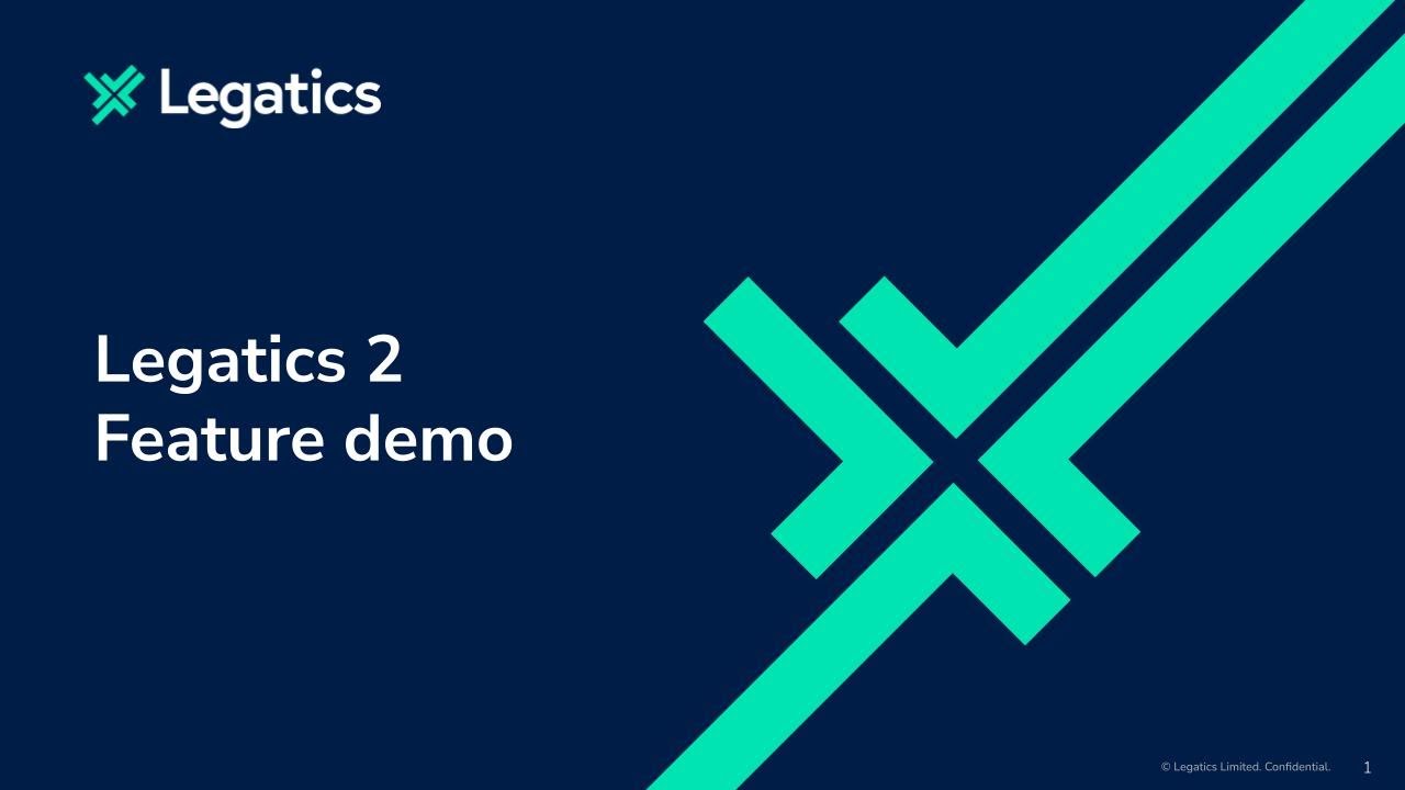 Legal Transaction Management Software | Legatics